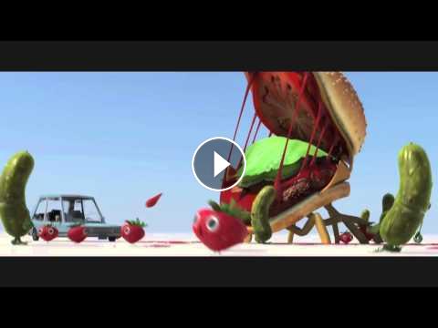 Cloudy With A Chance Of Meatballs 2 Cheeseburger Spider